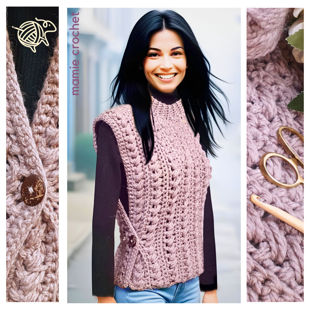 Pull Anaya Mamie Crochet tuto pdf - Mamie Crochet