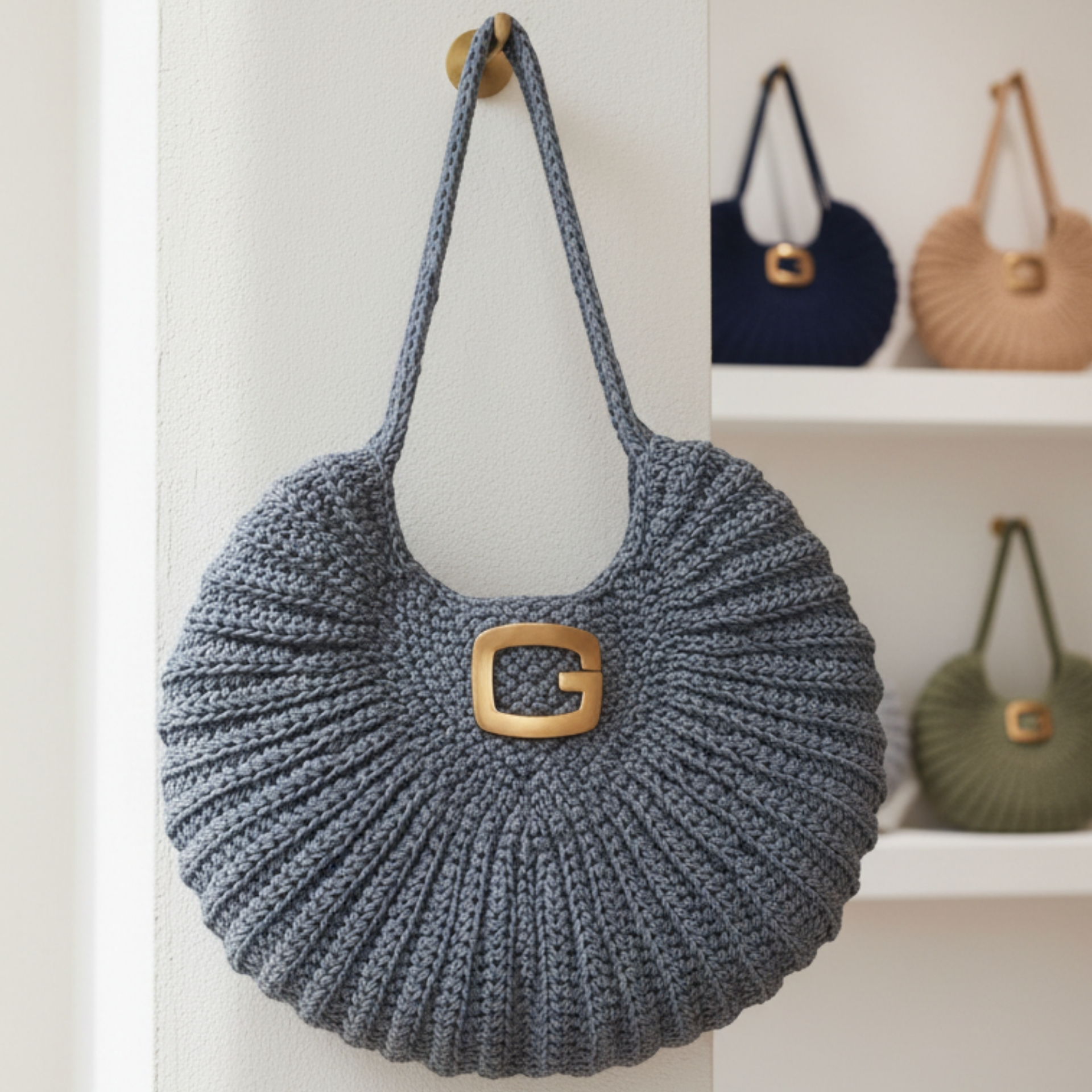 Sac Rond Halo Mamie Crochet tuto pdf - Mamie Crochet